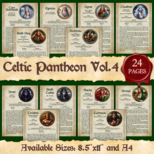 Celtic Mythology Art - Etsy