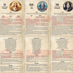 NORSE GODS & GODDESSES Vol.3 | Instant Digital Download Printable Book ...