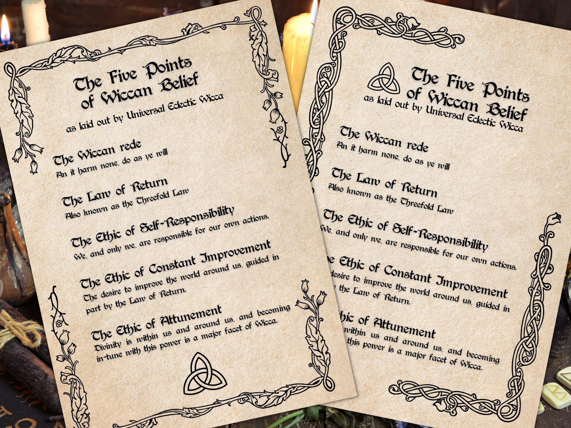 Wiccan Rede Wallpaper