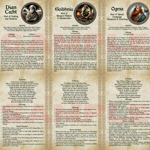 CELTIC GODS & GODDESSES Vol.3 | Instant Digital Download Printable Book ...