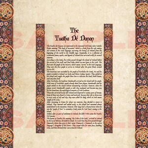 The Tuatha Dé Danan | Instant Digital Download Printable Book of ...