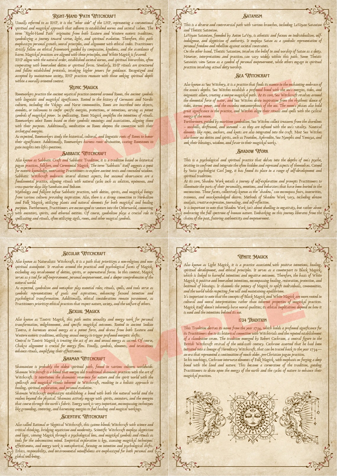 91 Types of Witchcraft, Traditions, Paths and Magickal Systems for ...