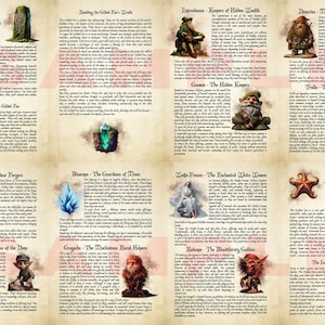 FAE MAGICK | Instant Digital Download Printable Book of Shadows ...