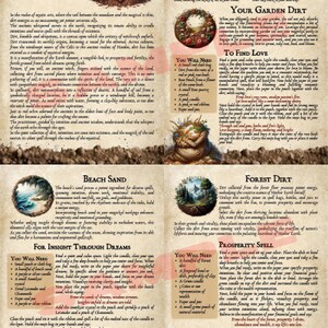 DIRT MAGICK | Instant Digital Download Printable Book of Shadows ...