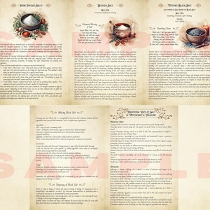 SALT MAGICK | Instant Digital Download Printable Book of Shadows ...