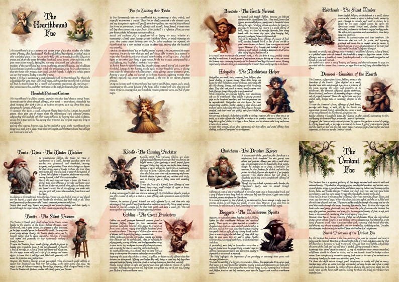 FAE MAGICK - Complete Guide | Instant Digital Download Printable Book ...
