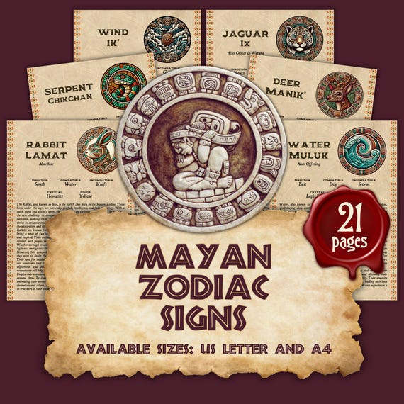 Mayan Zodiac Signs