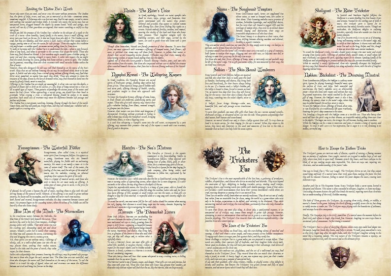 FAE MAGICK - Complete Guide | Instant Digital Download Printable Book ...