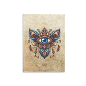 Evil Eye Hardcover Notebook With Puffy Covers | Perfect for Book of ...