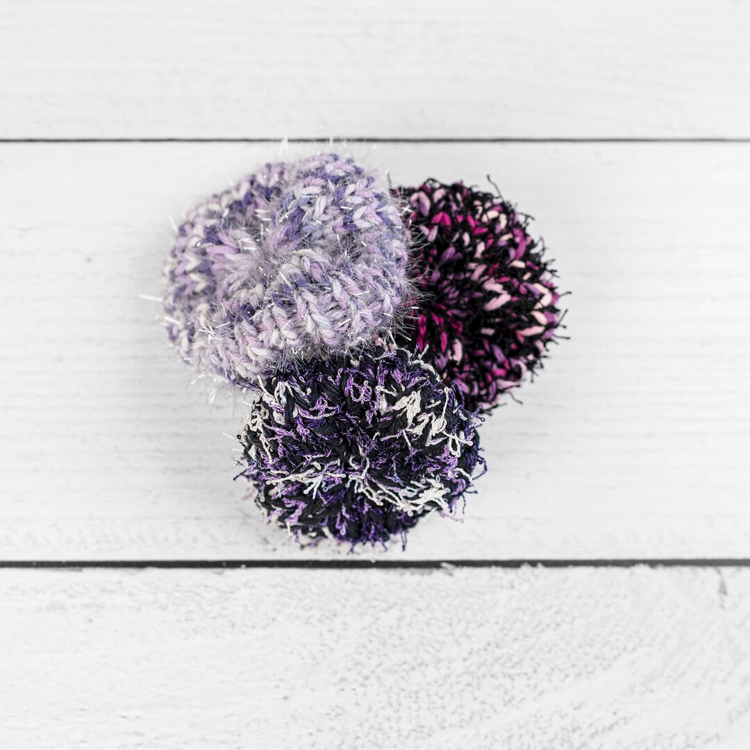 Knit Dish Scrubbie Set of 3 Scrubbies Reusable, Gift for Her, Gift for ...