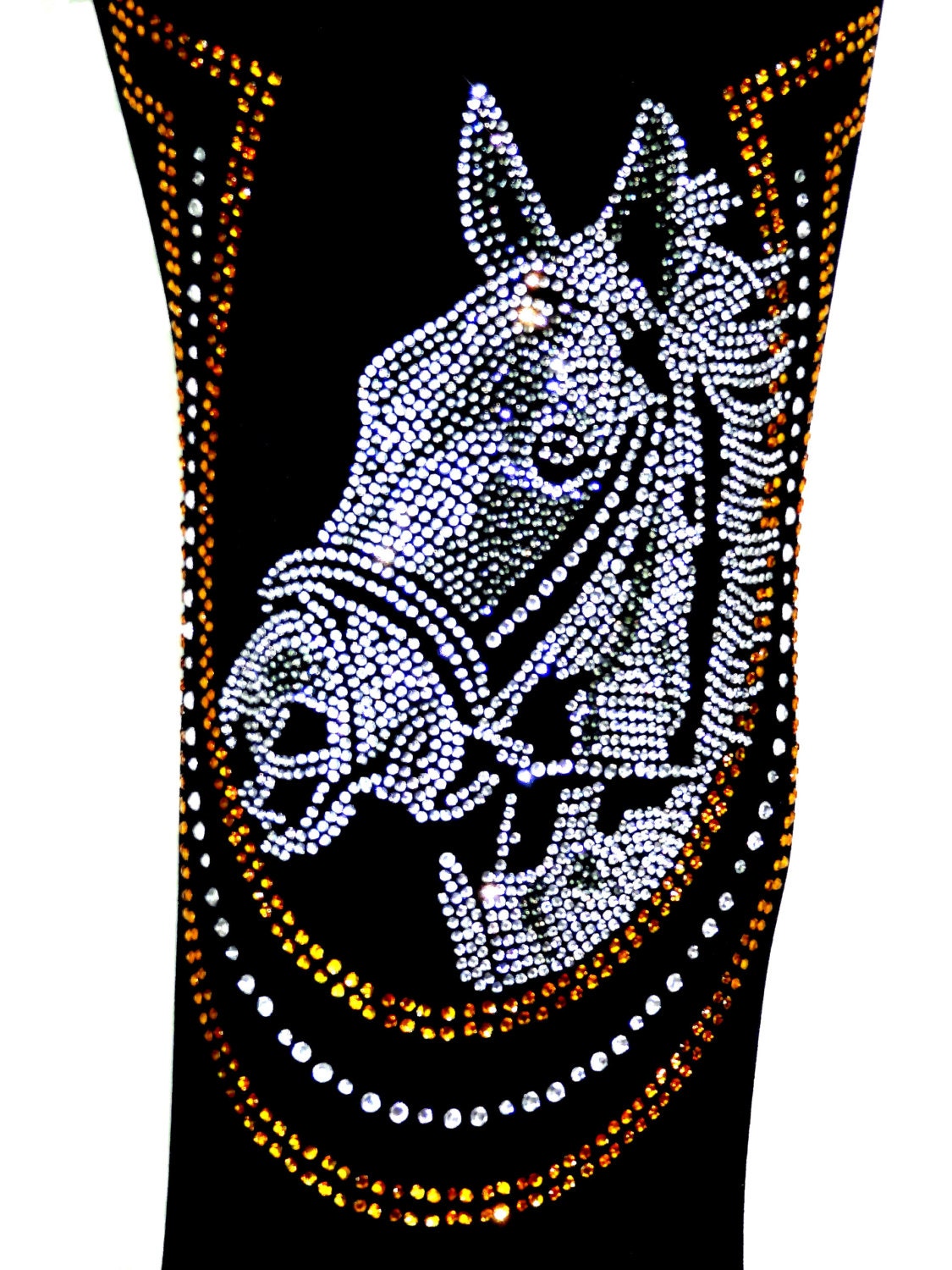 Plus Size Full Length Leggings Embellished All Rhinestone - Etsy