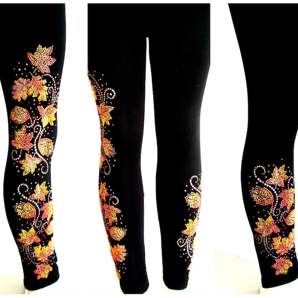 Autumn Leggings - Etsy