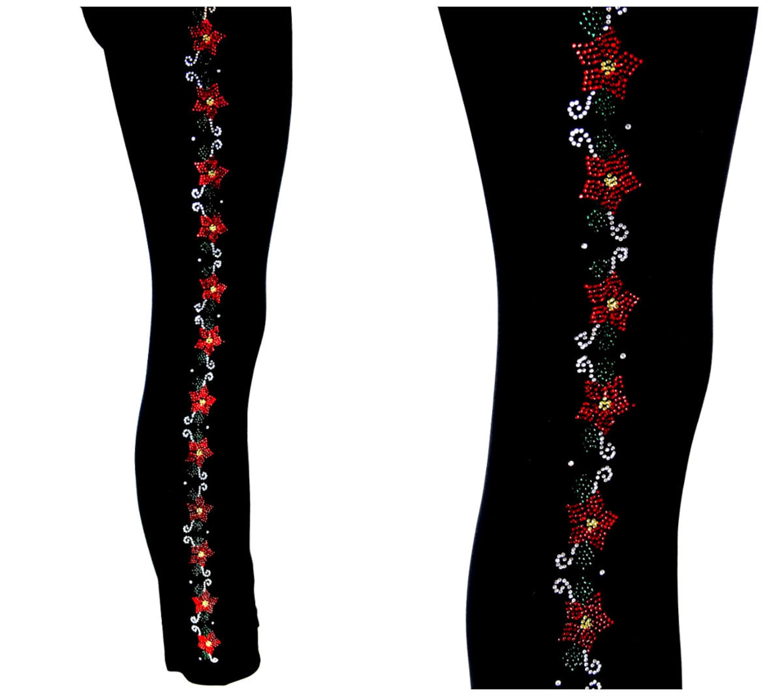 Hand Embellished Rhinestone & Shiney Stud Holiday Christmas - Etsy