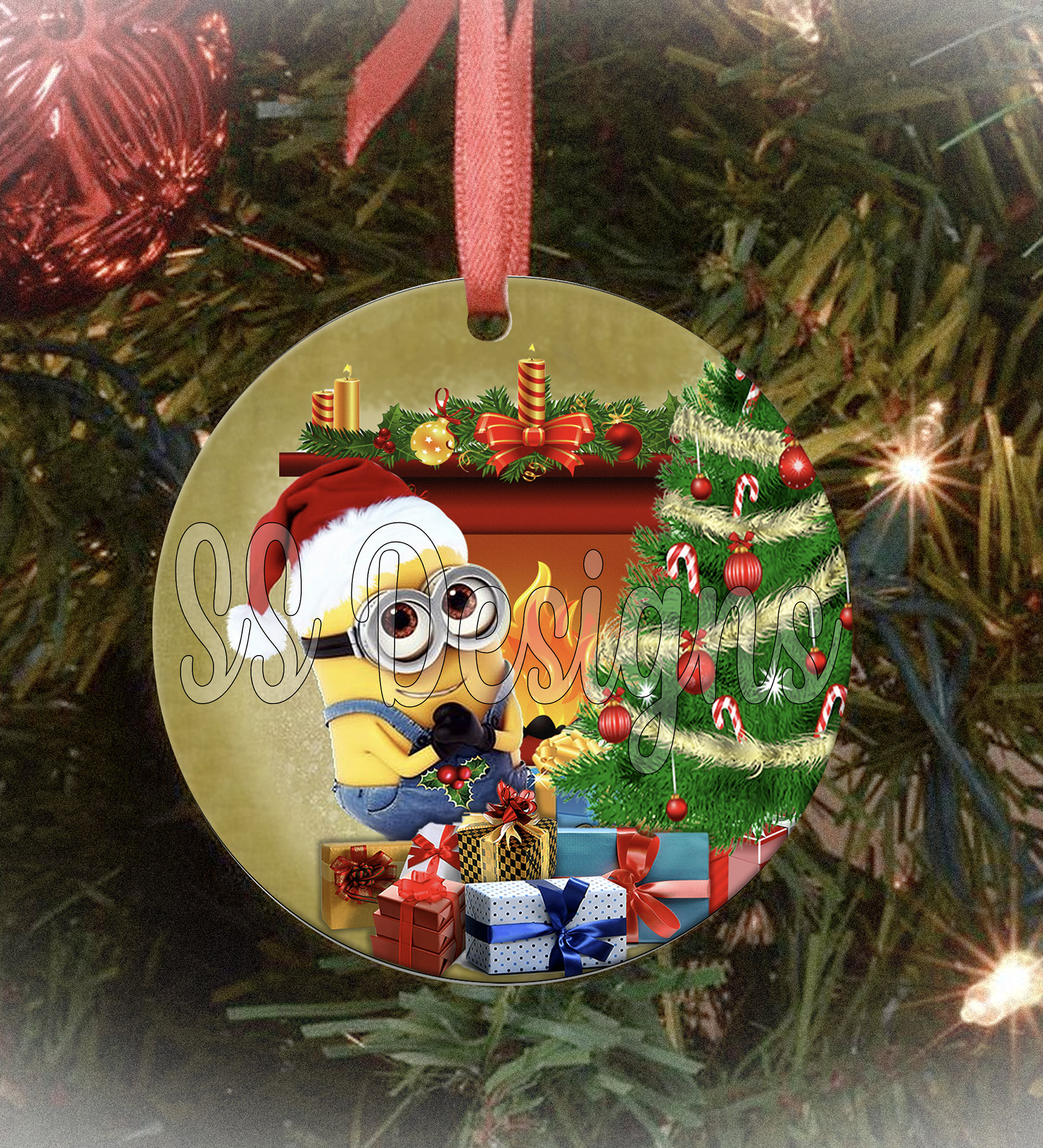 Minion Christmas Tree