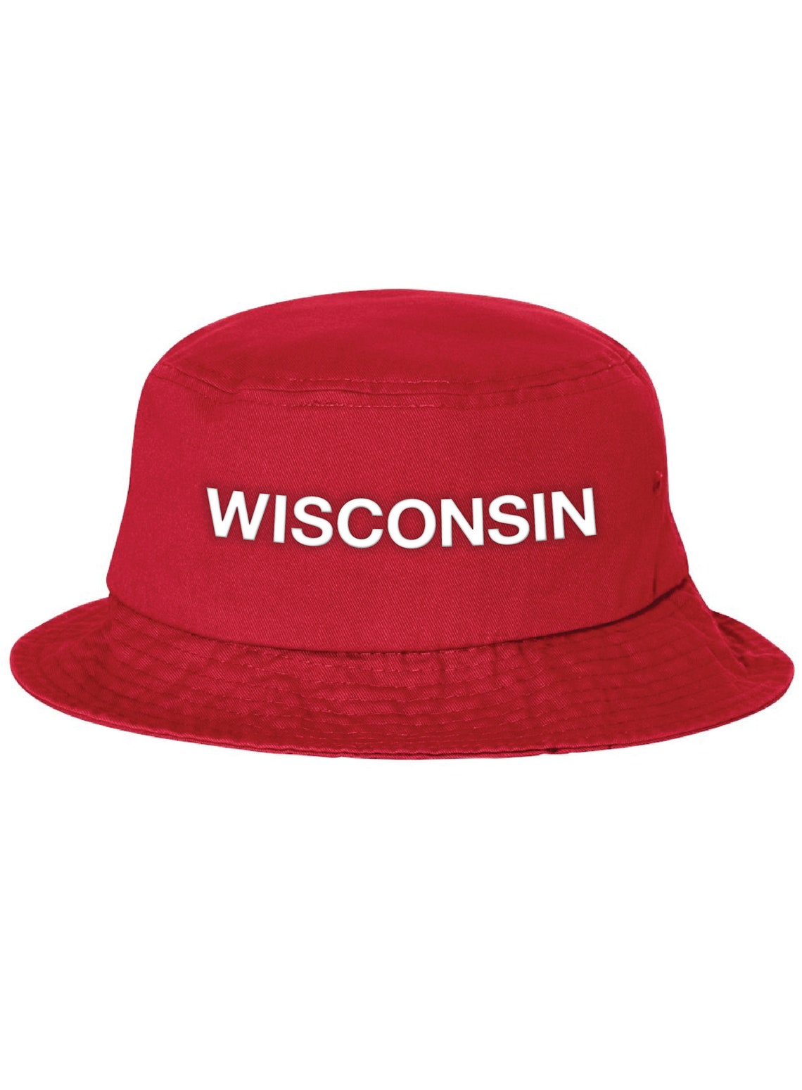 Wisconsin Bucket Hat Unisex Wisconsin Badgers Bucket Hat | Etsy