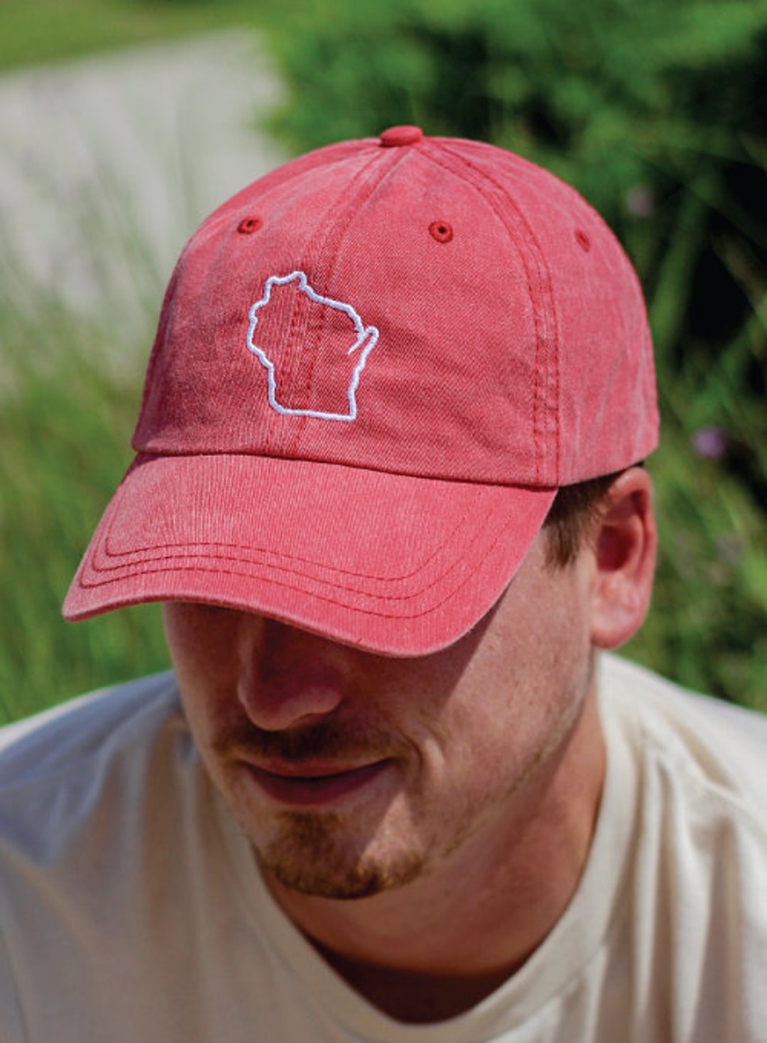 Wisconsin Cap (unisex) Small Wisconsin Hat, Wisconsin Embroidered Cad ...