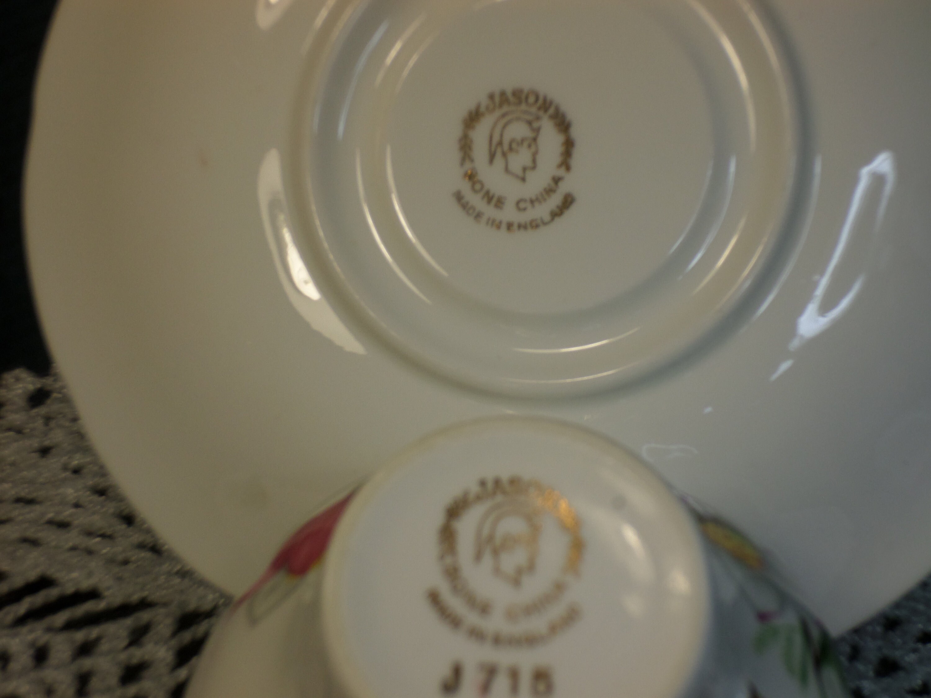 Beautiful Floral and Gold Bone China Tea Cup and Saucer Set by - Etsy