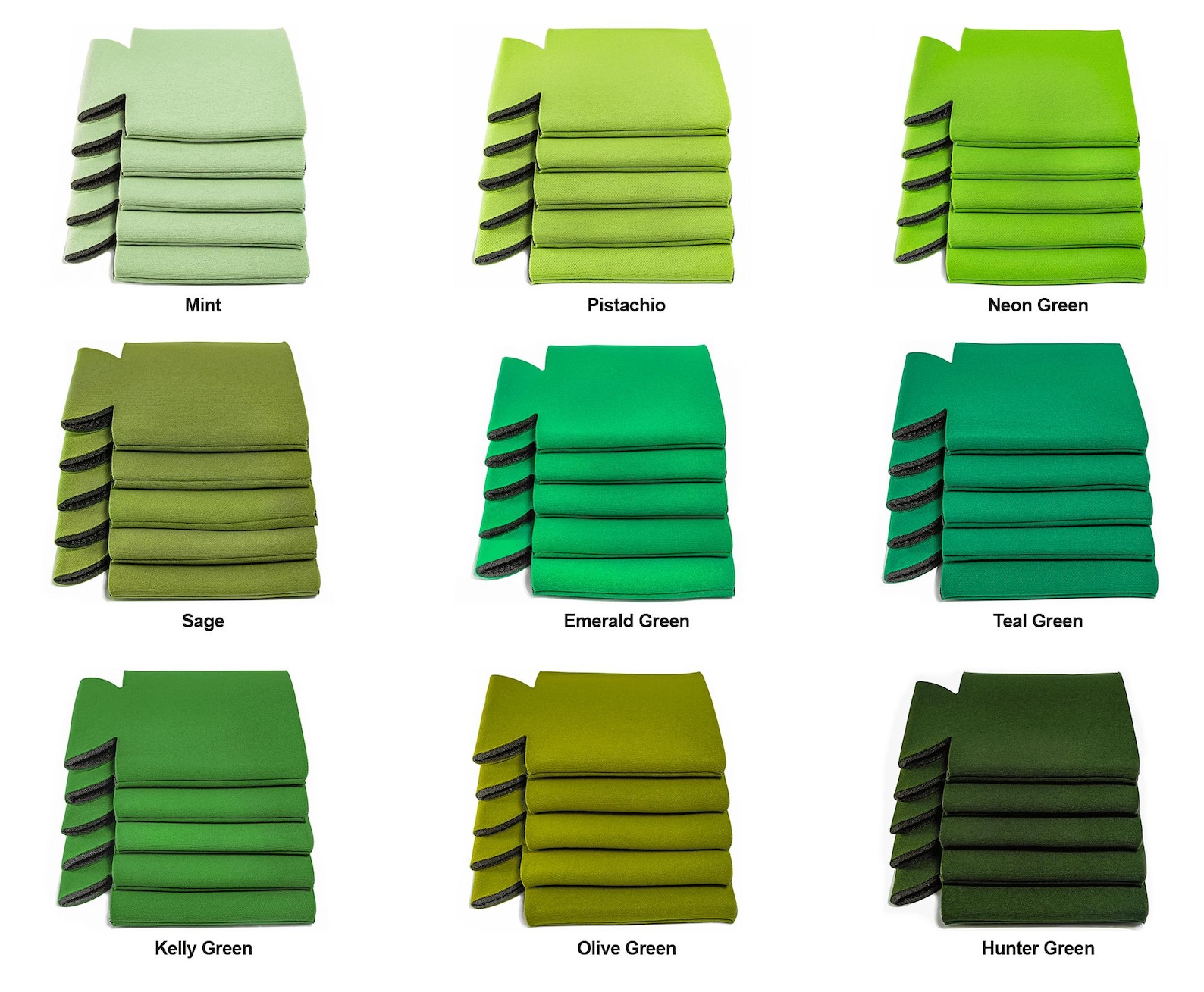 100 Pack Emerald Can Coolers - DIY Screen Printing Blanks - Etsy