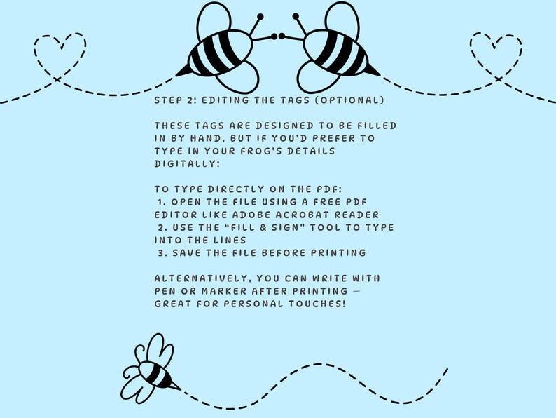 Printable Amigurumi Adopt Me Tags: Craft Fair Plushie Labels (PDF ...