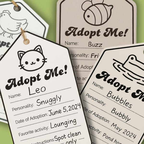 Adopt Me - Etsy