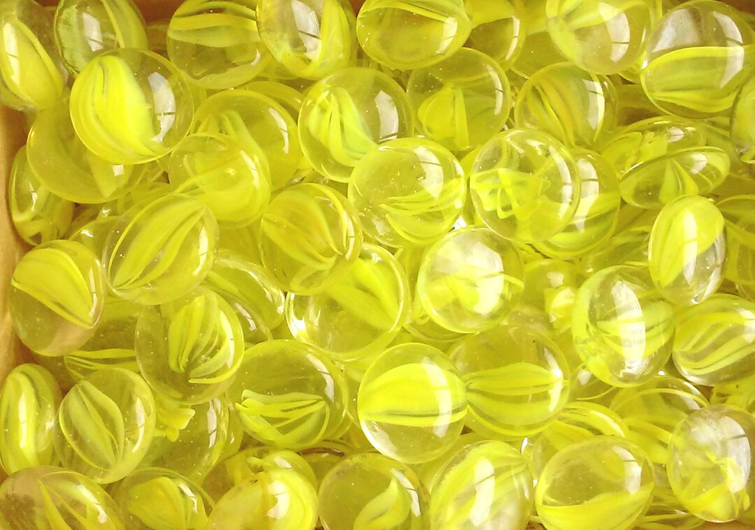 Creative Stuff Glass - 200 Yellow Cat's-eye Glass Gems Stones, Mosaic ...