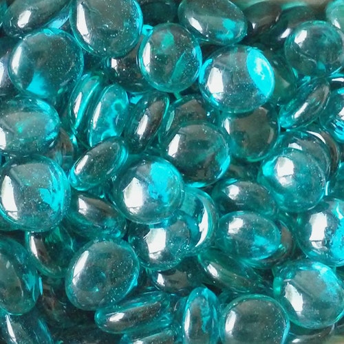 100 Mixed Colors Glass Gems Stones Mosaic Pebbles - Etsy