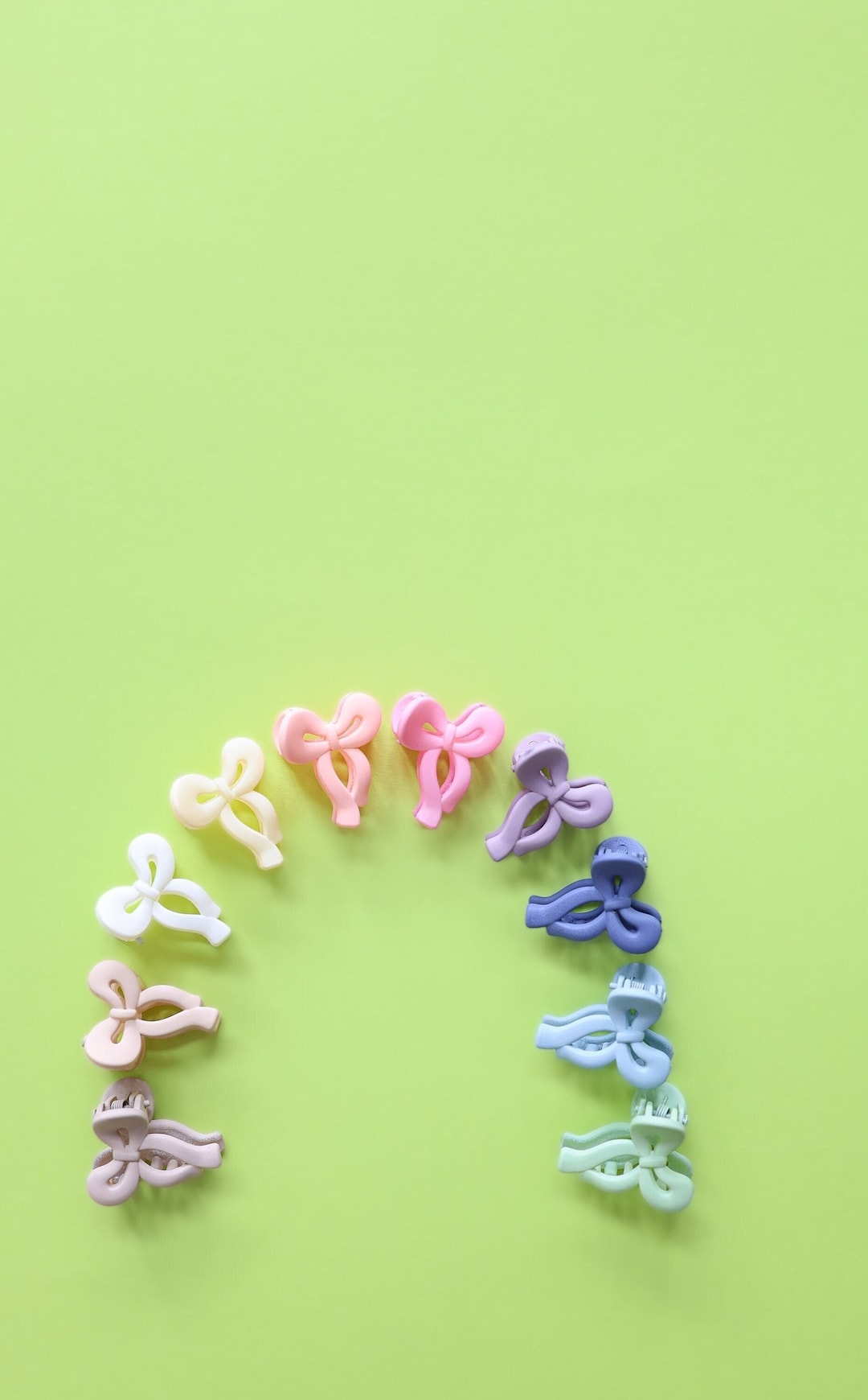 10 Baby Claw Clips, Mini Claw Clips, Bow Claw Clips, Toddler Claw Clips ...