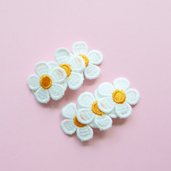 Flower Barrettes - Etsy