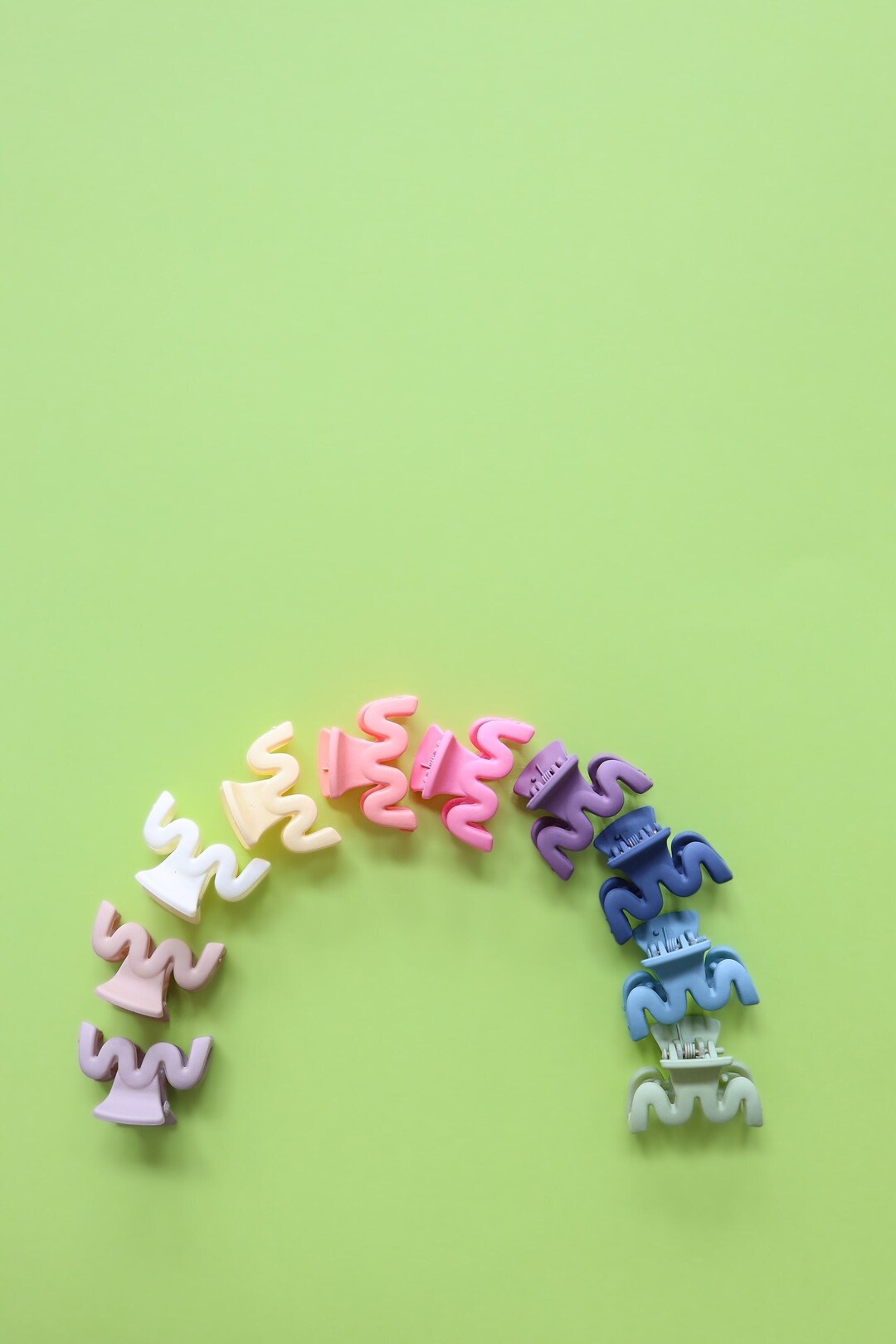 10 Baby Claw Clips, Mini Claw Clips, Pastel Claw Clips, Toddler Claw ...