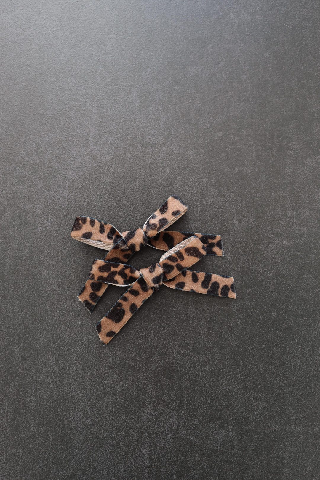 Leopard Pigtail Bows, Velvet Leopard Pigtail Bows, Toddler Pigtail Bows ...