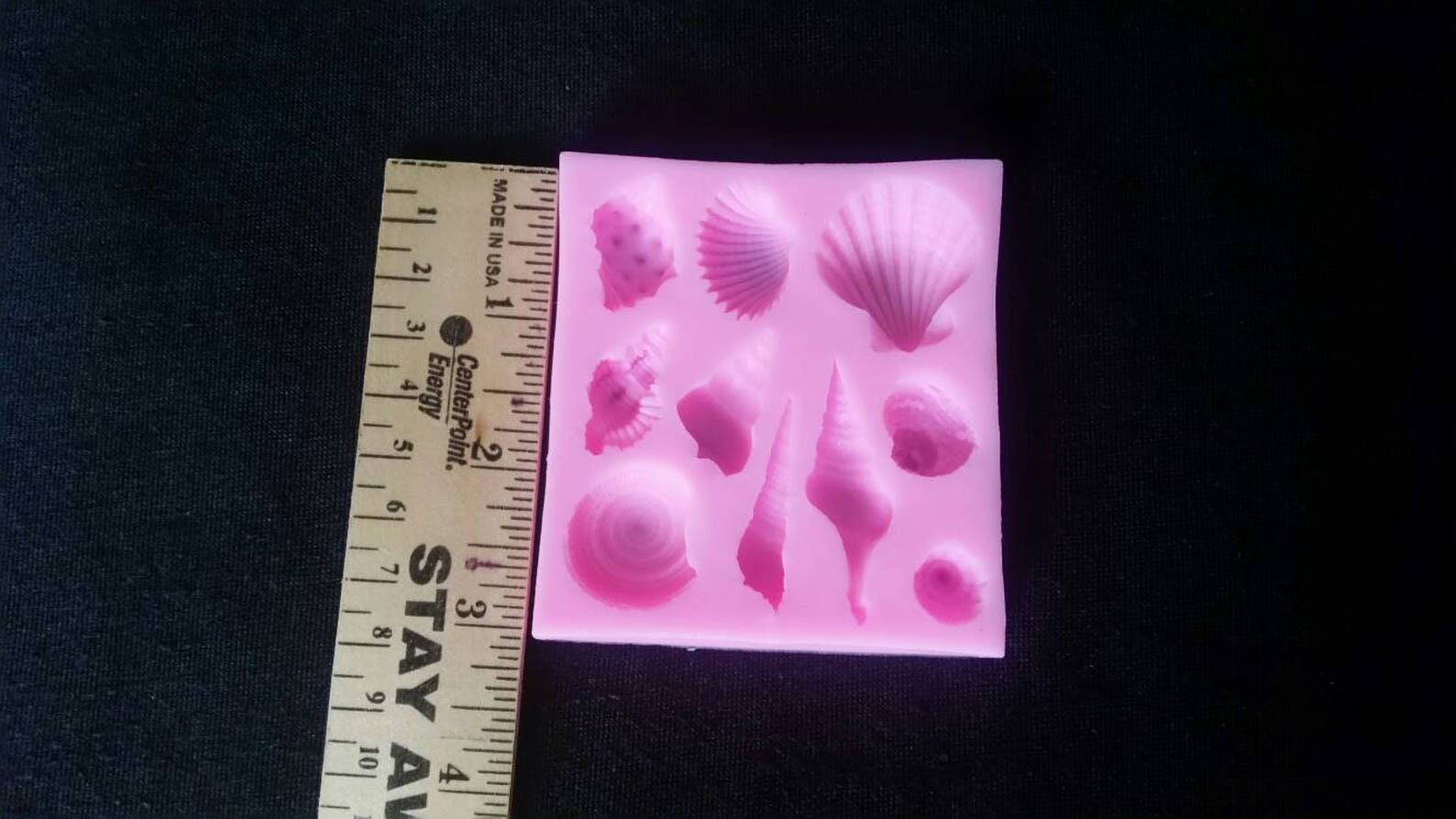 Seashell Silicone Mold 3d Sea Shell Fondant - Etsy