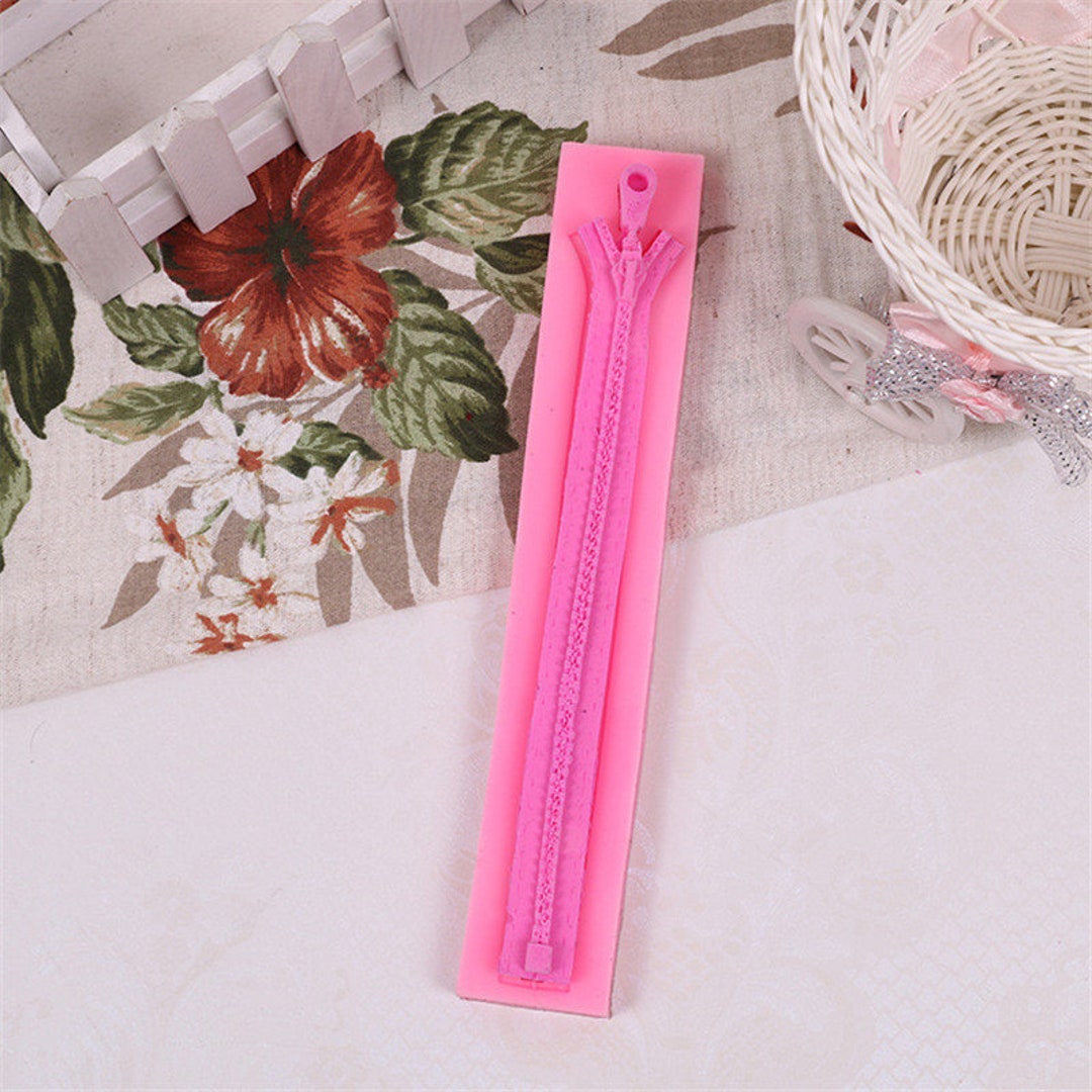 1PCS Zipper Shape Silicone Mold, Fondant Cake Mold, Bakware Tools - Etsy