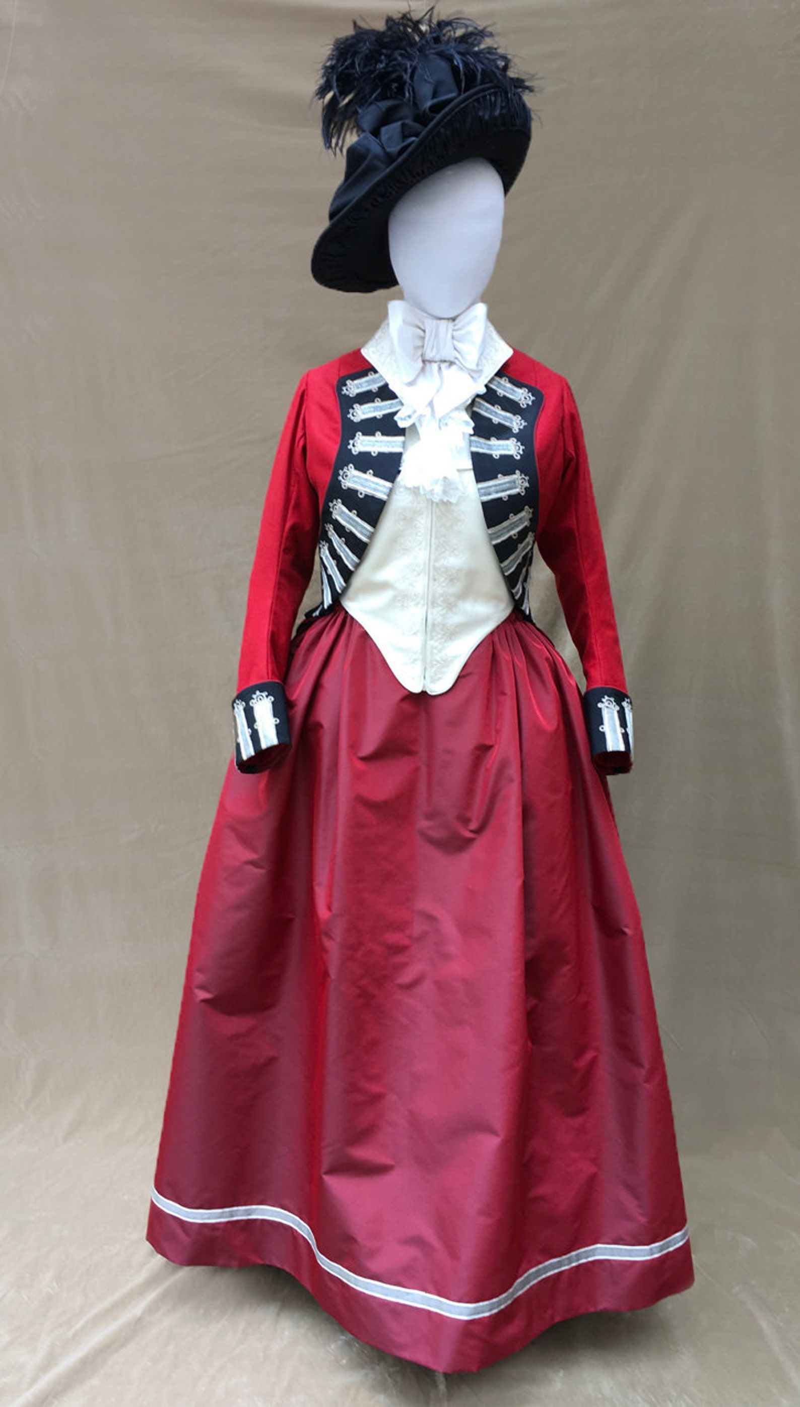 1700 Costume Riding Habit - Etsy