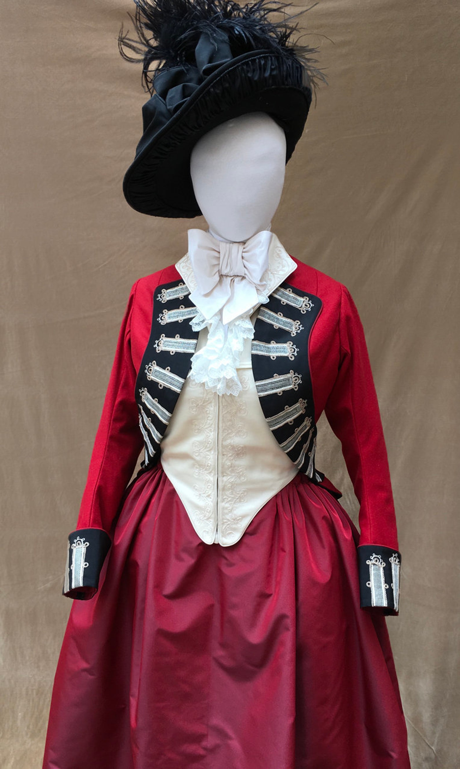 1700 Costume Riding Habit - Etsy