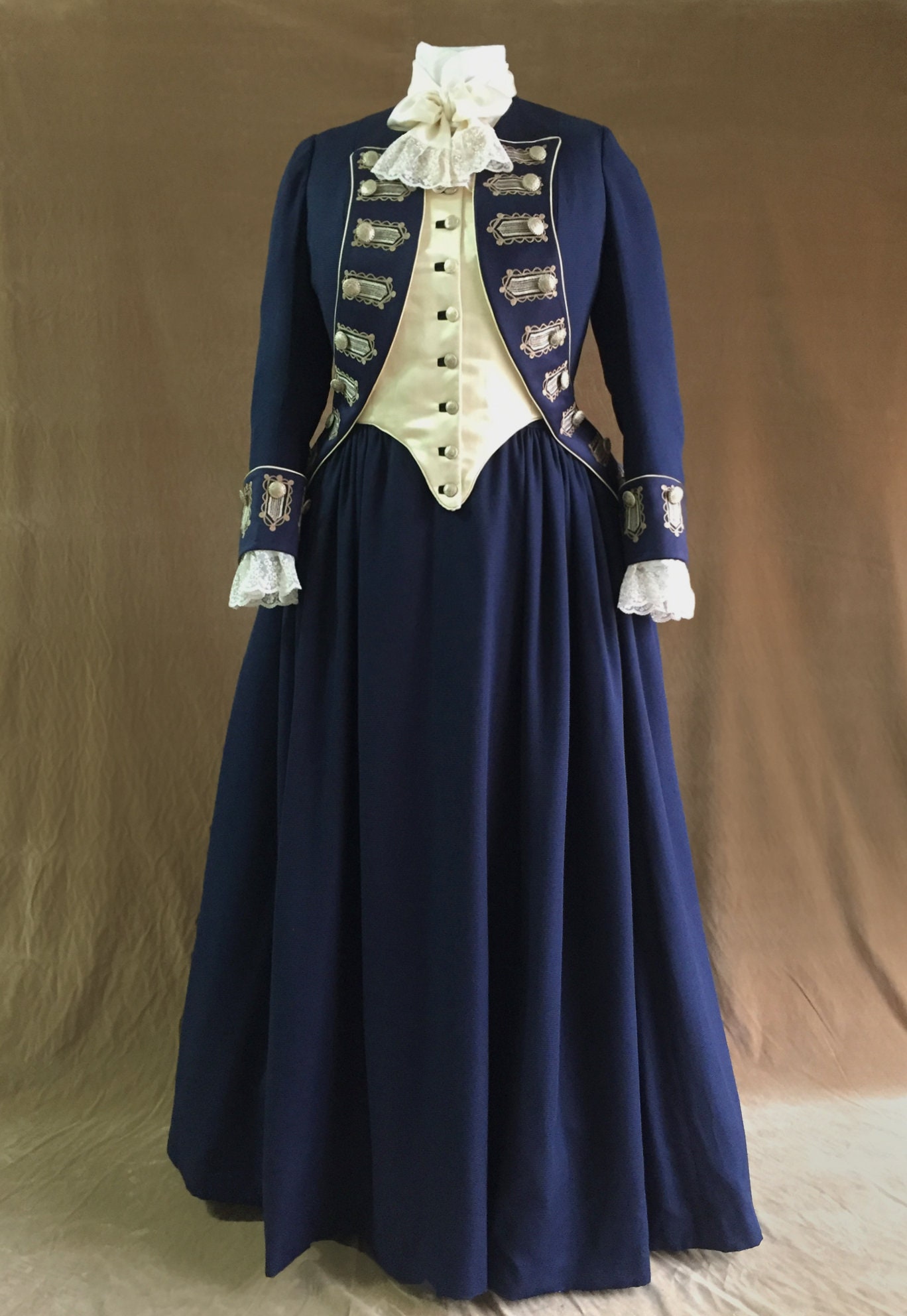 1700 Costume Riding Habit - Etsy UK