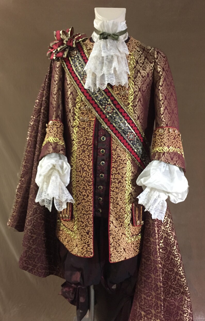 1680 Luis XIV Baroque Costume for Men - Etsy Hong Kong
