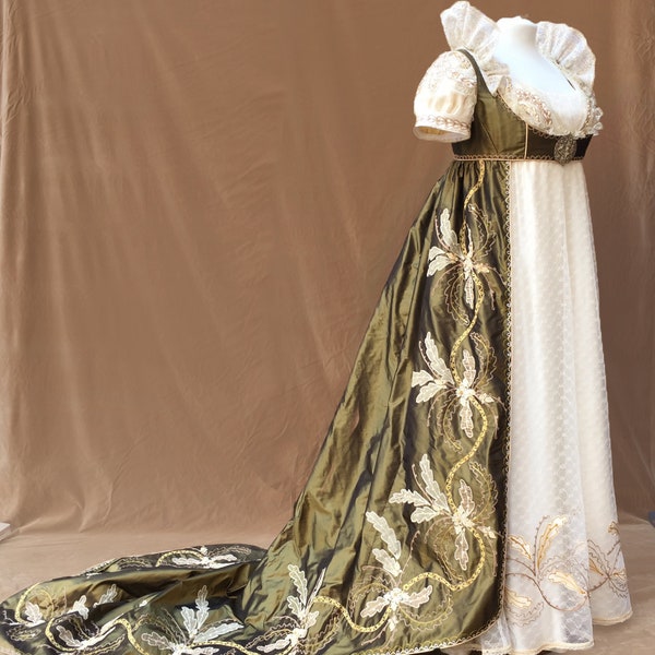 Regency Dress - Etsy