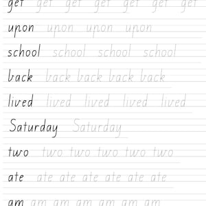 Oxford 100 High Frequency Words Flashcards in Vic, WA, NT + QLD ...