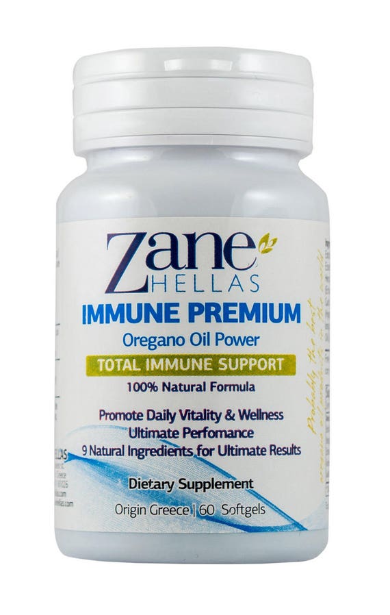 Zane Hellas Immune Premium Softgels. 100% Natural Formula. | Etsy
