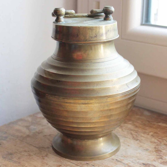 Kitchen Storage Jars & Containers Antique french metal spoup container ...