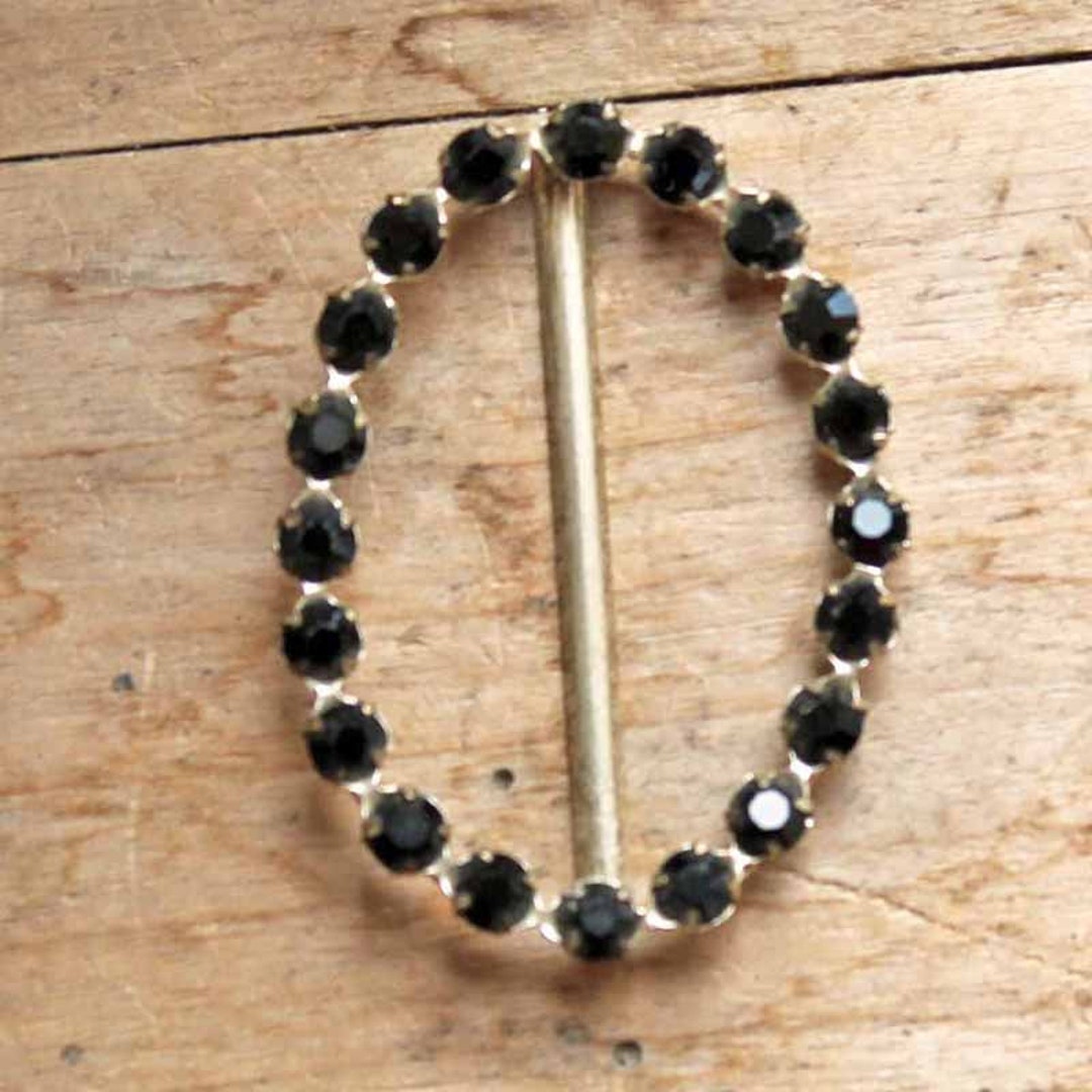 Vintage Paste Glass Bukle, French Antique Buckle - Etsy