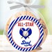 Printable All Star Dad Tag, Father's Day Gift Tag, Father's Day Favor ...