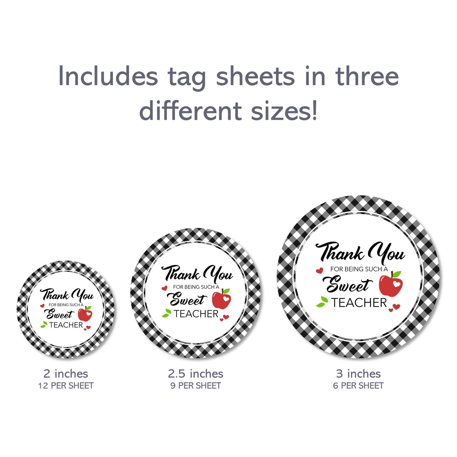 Printable Thanks for Being Such a Sweet Teacher Cookie Tag - Etsy