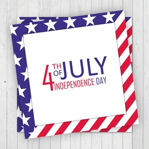 Printable Happy 4th of July Tags, Happy 4th of July Cookie Tags, Happy ...