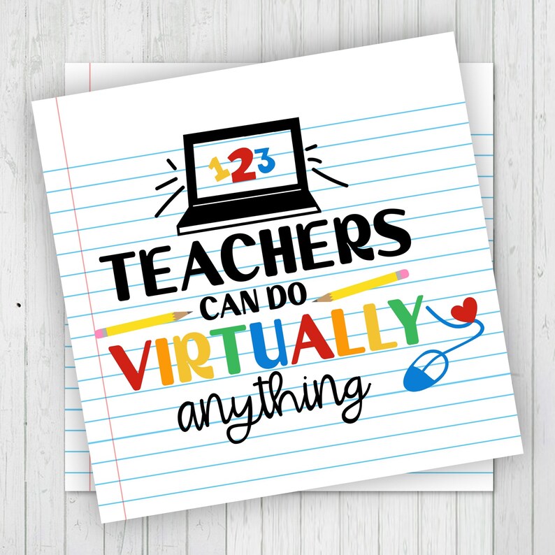 Printable Teachers Can Do Virtually Anything Tags Teacher - Etsy