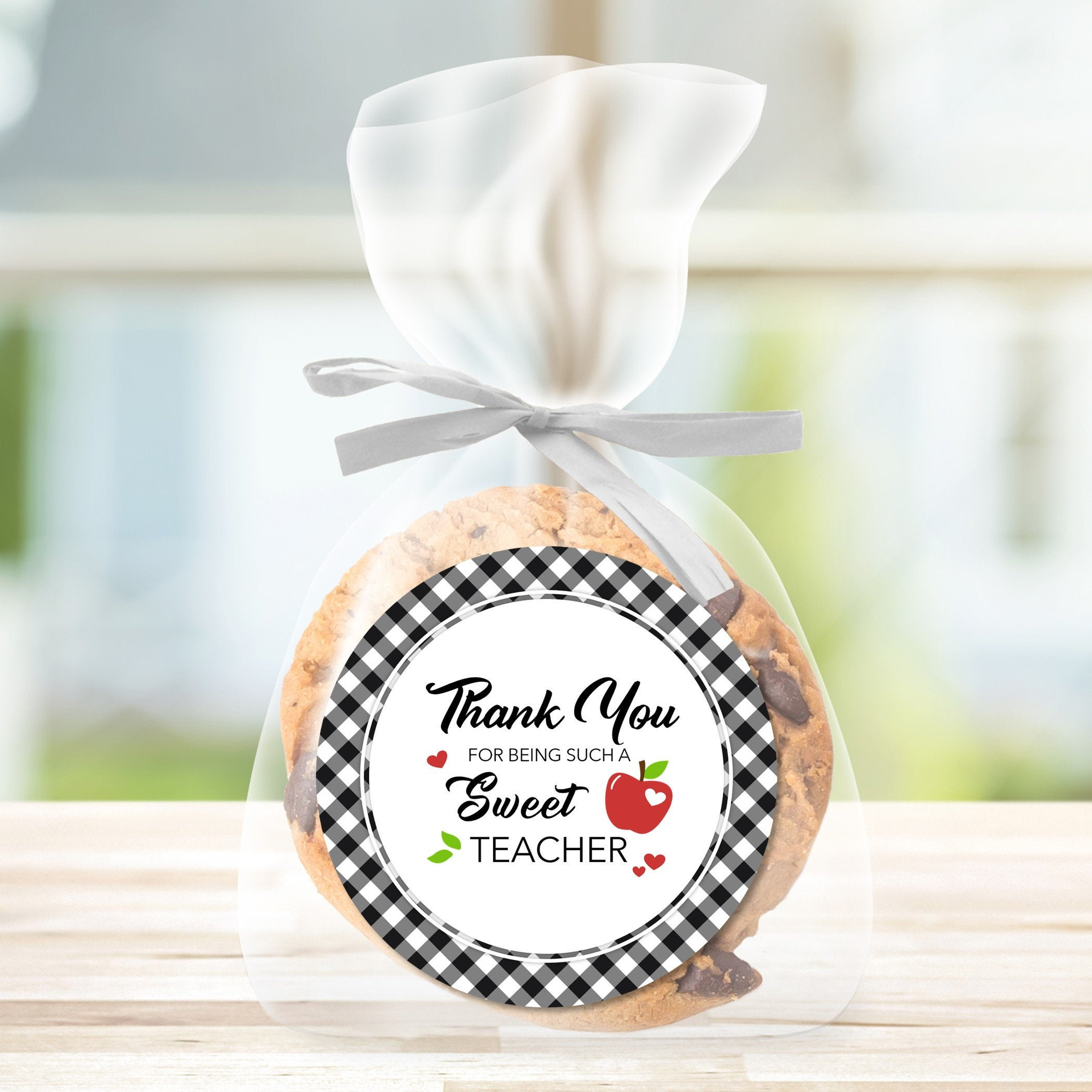 Printable Thanks for Being Such a Sweet Teacher Cookie Tag | Etsy
