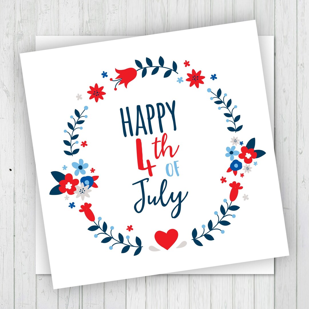 Printable Happy 4th of July Tags, Happy 4th of July Cookie Tags, Happy ...
