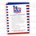 Printable Happy 4th of July DIY Cookie Kit Instruction Cards, Happy 4th ...