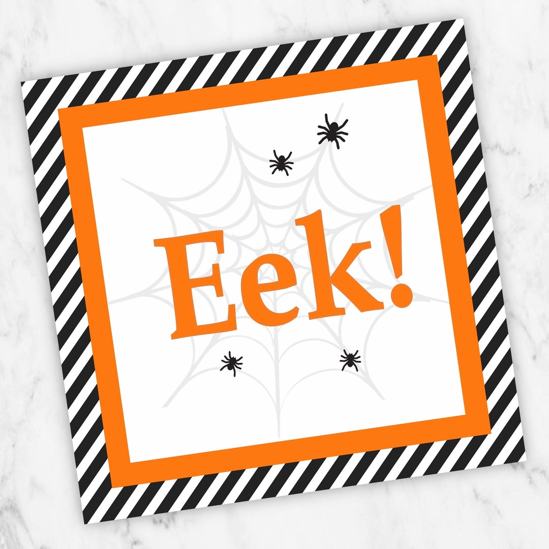 Printable Halloween Tags, Halloween Treat Tags, Halloween Cookie Tags ...