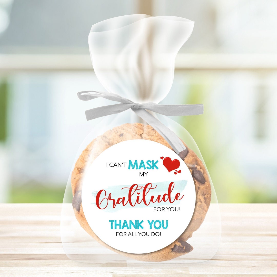 Printable I Can't Mask My Gratitude for You Nurse Tags, Happy Emergency ...